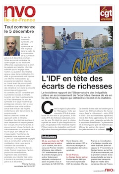 URIF 3583 - Écarts de richesses, l’Île-de-France en tête – La Vie Ouvrière